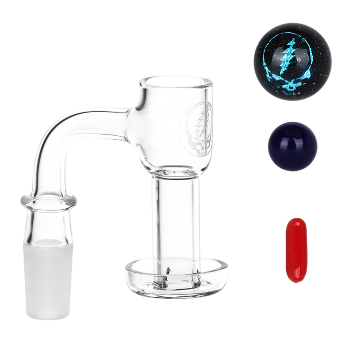 Stealie Full Weld Terp Slurper Banger Set | Grateful Dead x Pulsar ...