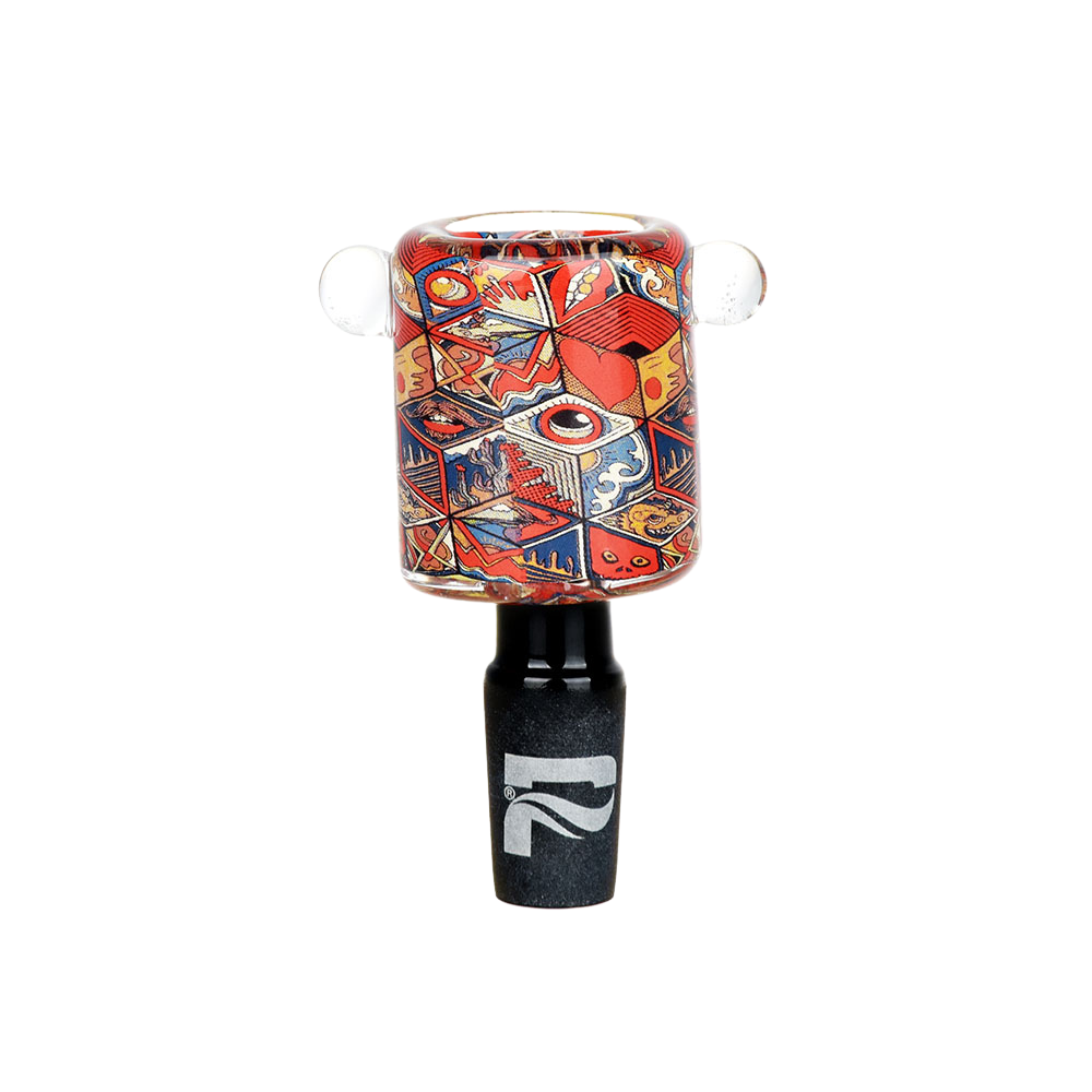 Pulsar Design Series 14mm Male Herb Slide | Symbolic Tiles Artwork ...