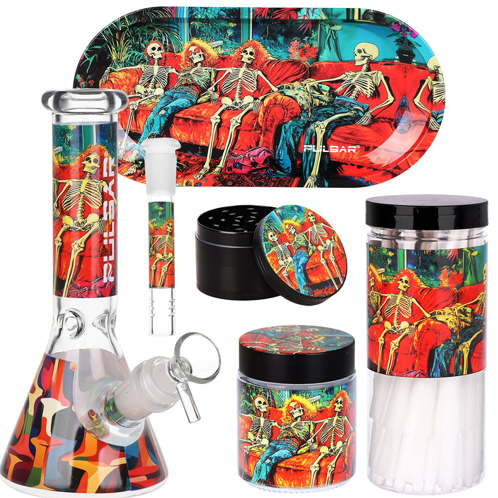In Da Couch Smoker's Kit | Pulsar Design Series Pipe Sets – Pulsar Shop
