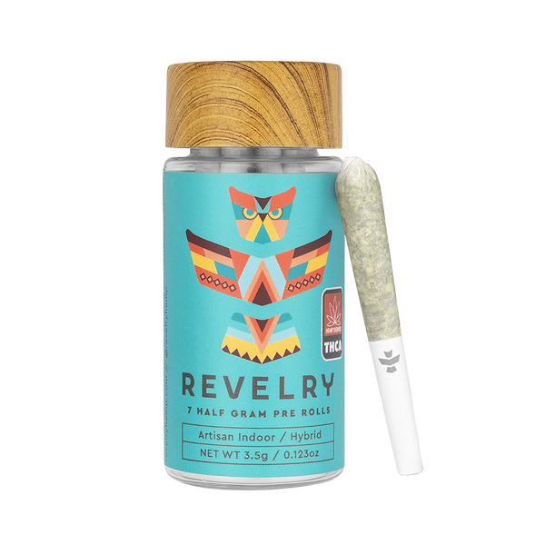 Revelry Premium Indoor THCA 0.5g Pre-Rolls | Lemon Cherry Gelato ...