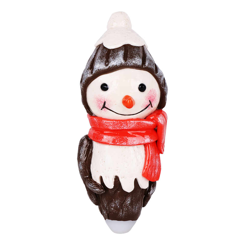 Cozy Snowman Hand Pipe | Holiday Themed Pipes - Pulsar – Pulsar Shop