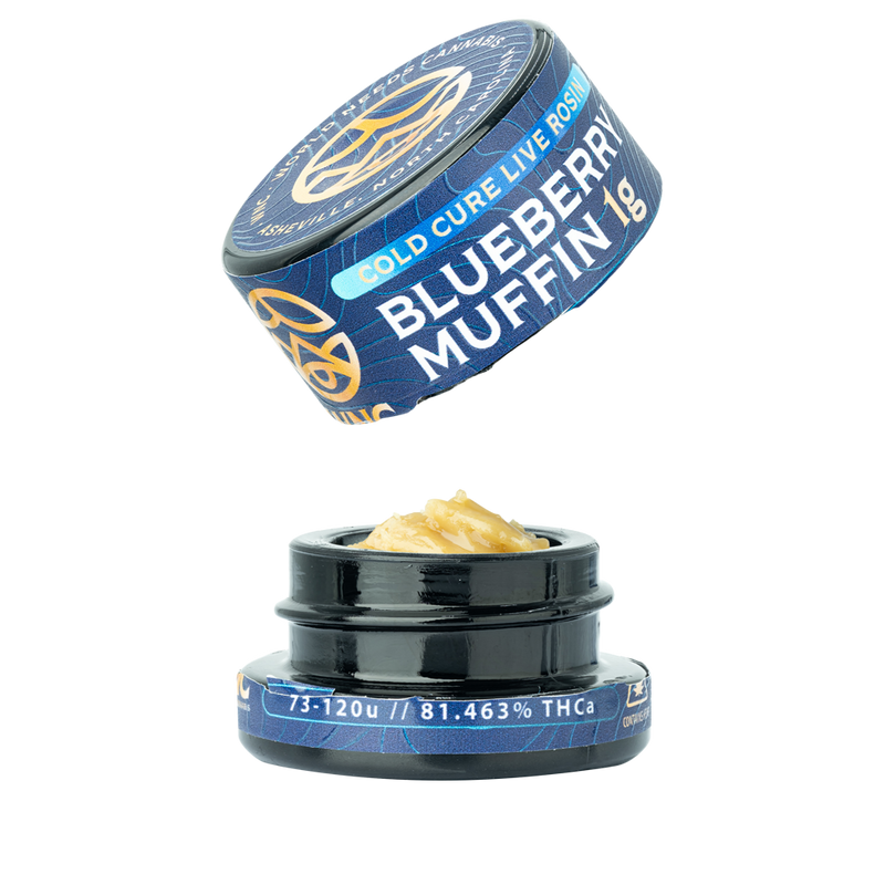 Blueberry Muffin THCA Cold Cure Live Rosin | WNC CBD - Pulsar – Pulsar Shop