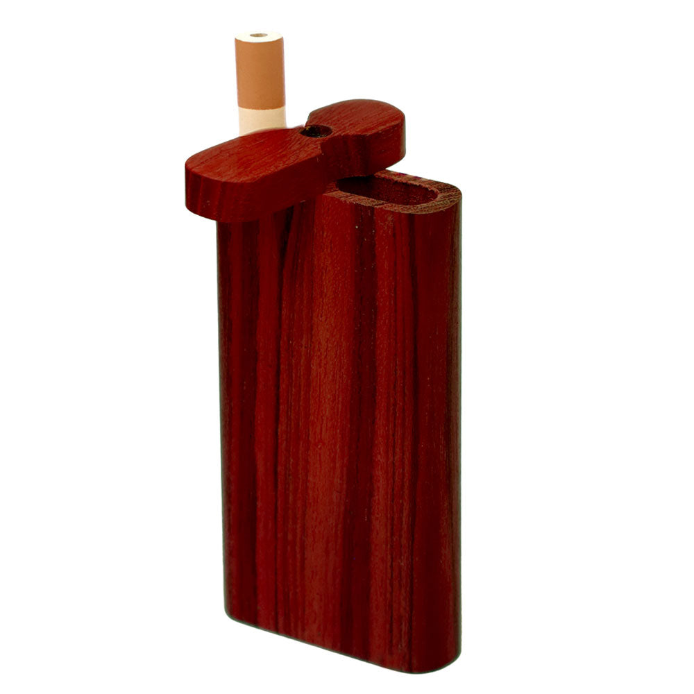 Solid Dark Wood Dugout | Travel Smoking Pipes - Pulsar – Pulsar Shop